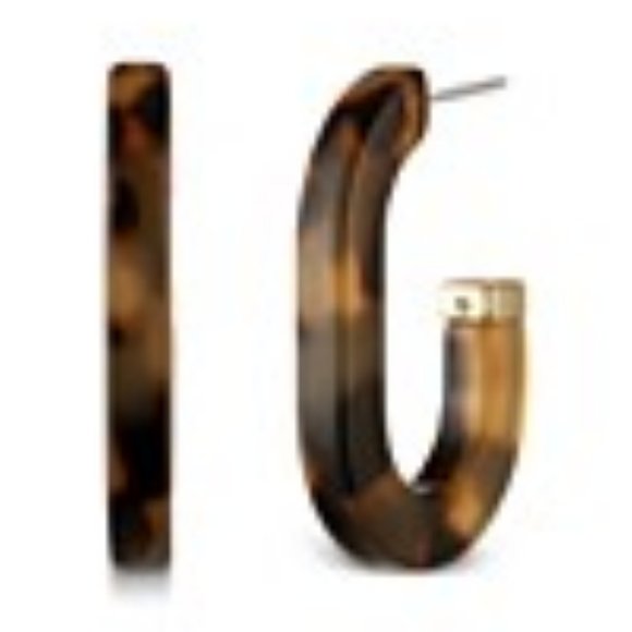 Ralph Lauren | Jewelry | New Ralph Lauren Tortoise Choop Earrings ...